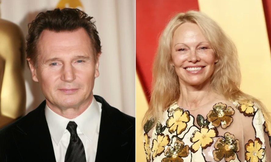 Liam Neeson confessa estar 'perdidamente apaixonado' por Pamela ...
