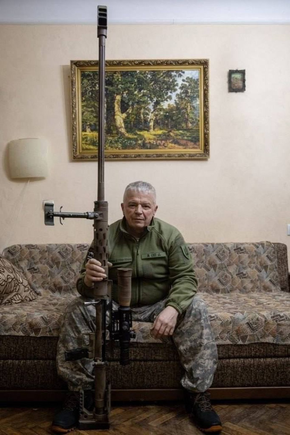 The Ukrainian Sniper Who Shattered the World Record for Longest Kill Shot