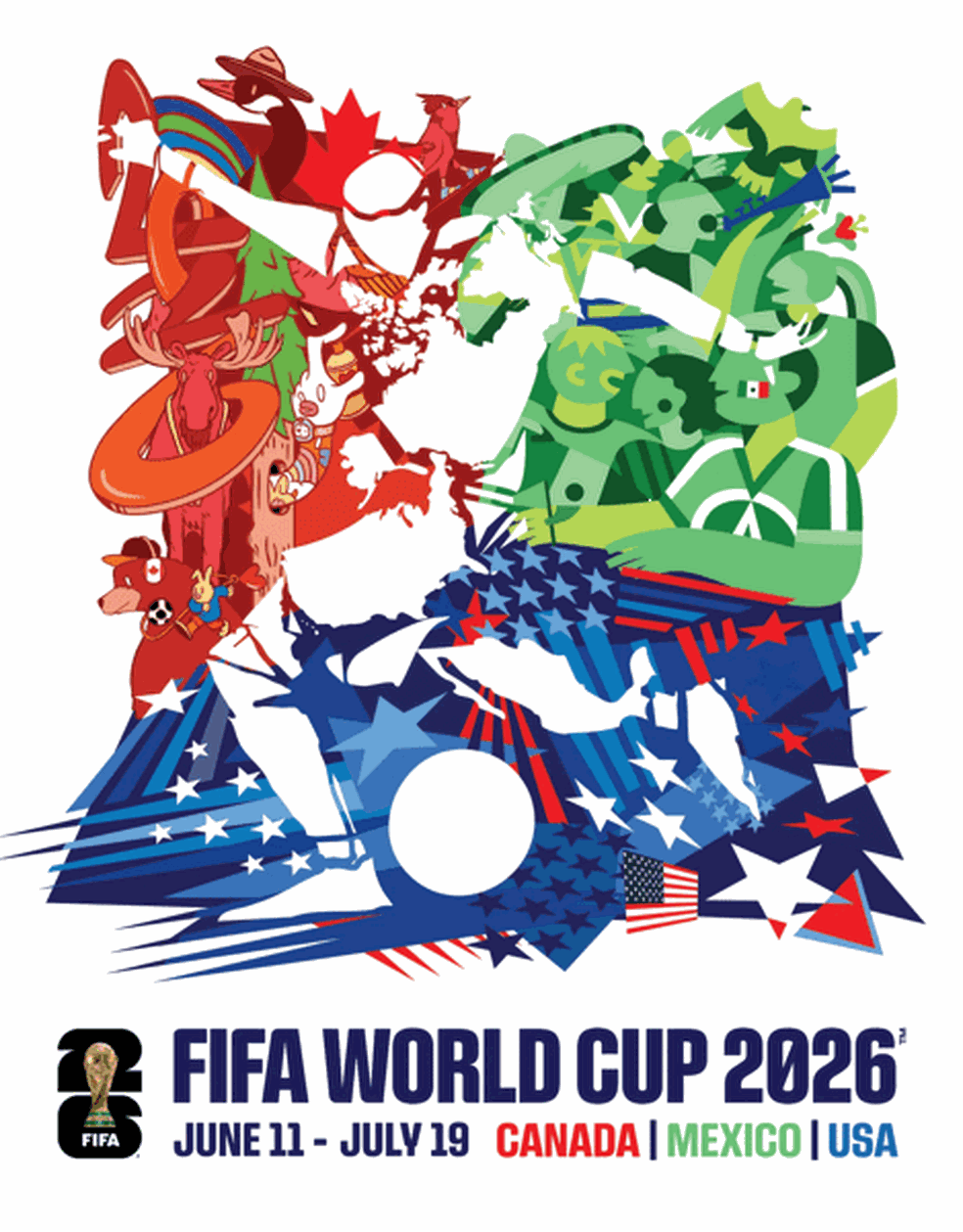 Copa do Mundo 2026: Fifa revela pôster oficial do torneio; veja