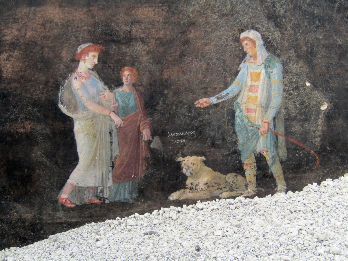 Pesquisadores encontram afrescos eróticos com mais de 1800 anos em ...