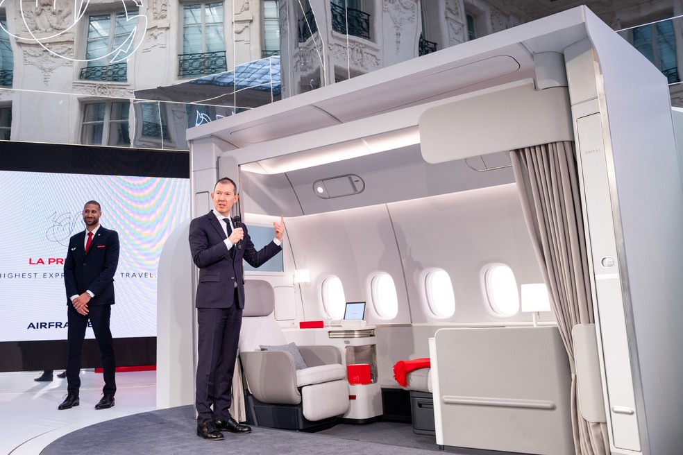 Air France lança primeira classe com jeitinho de jato particular. Paris ...