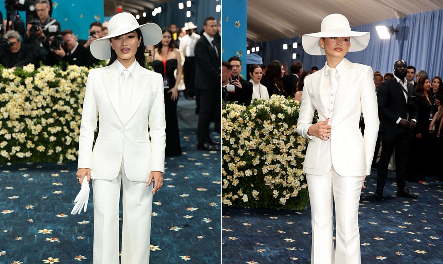 Coincidência: Zendaya e Anna Sawai repetem look no MET Gala 2025