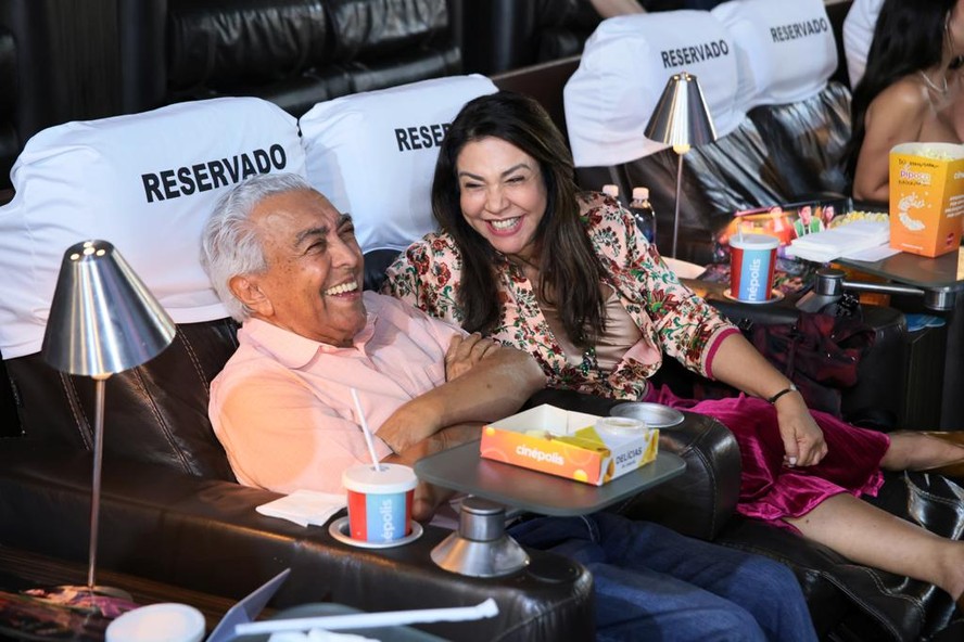 Mauricio de Sousa assiste à pré-estreia de novo filme da 'Turma da Mônica'