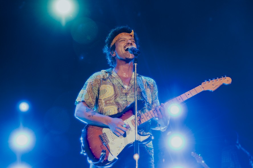 O que pode levar para o show do Bruno Mars?