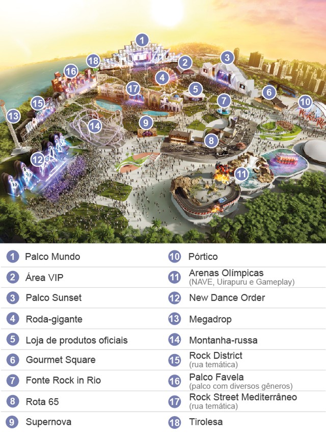 Rock in Rio 2022: line-up, horário dos shows, atrações e onde assistir ...
