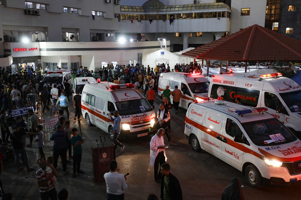 Fotos: hospitais de Gaza enfrentam colapso e tem apenas mais 24h de ...
