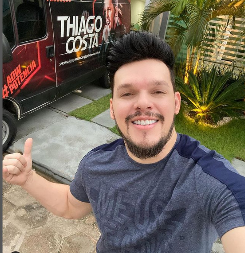 Cantor sertanejo Thiago Costa volta aos palcos nesta sexta, após 6 ...