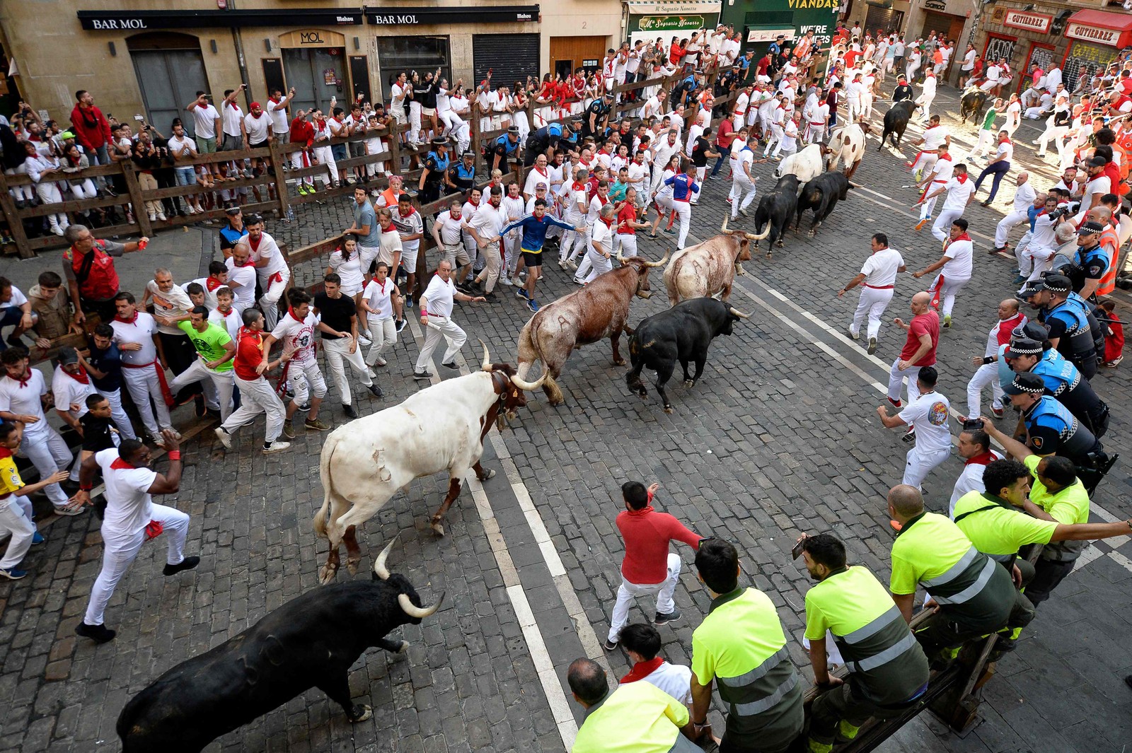 Holandês leva chifrada no testículo em corrida de touros na Espanha ...