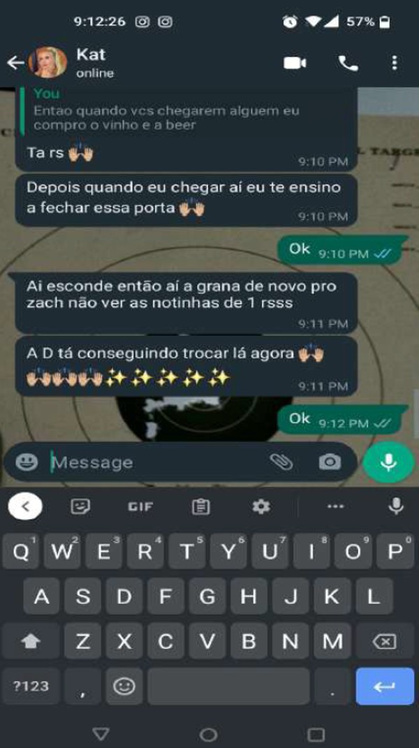 Kat Torres: vítima mostra extrato bancário com transferências de R$ 40 ...