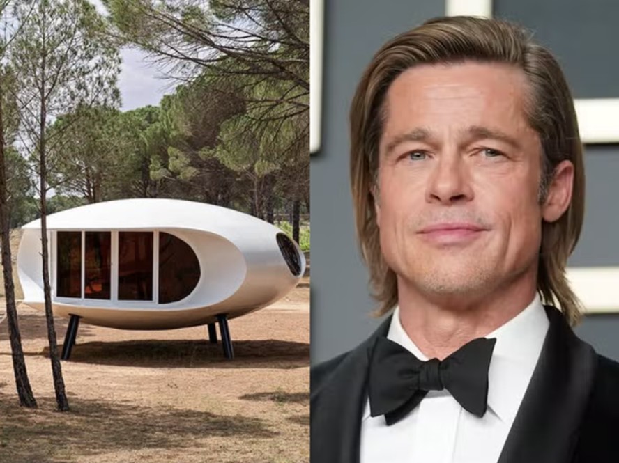 'Casa óvni': em operação 'secreta', Brad Pitt compra construção rara na ...