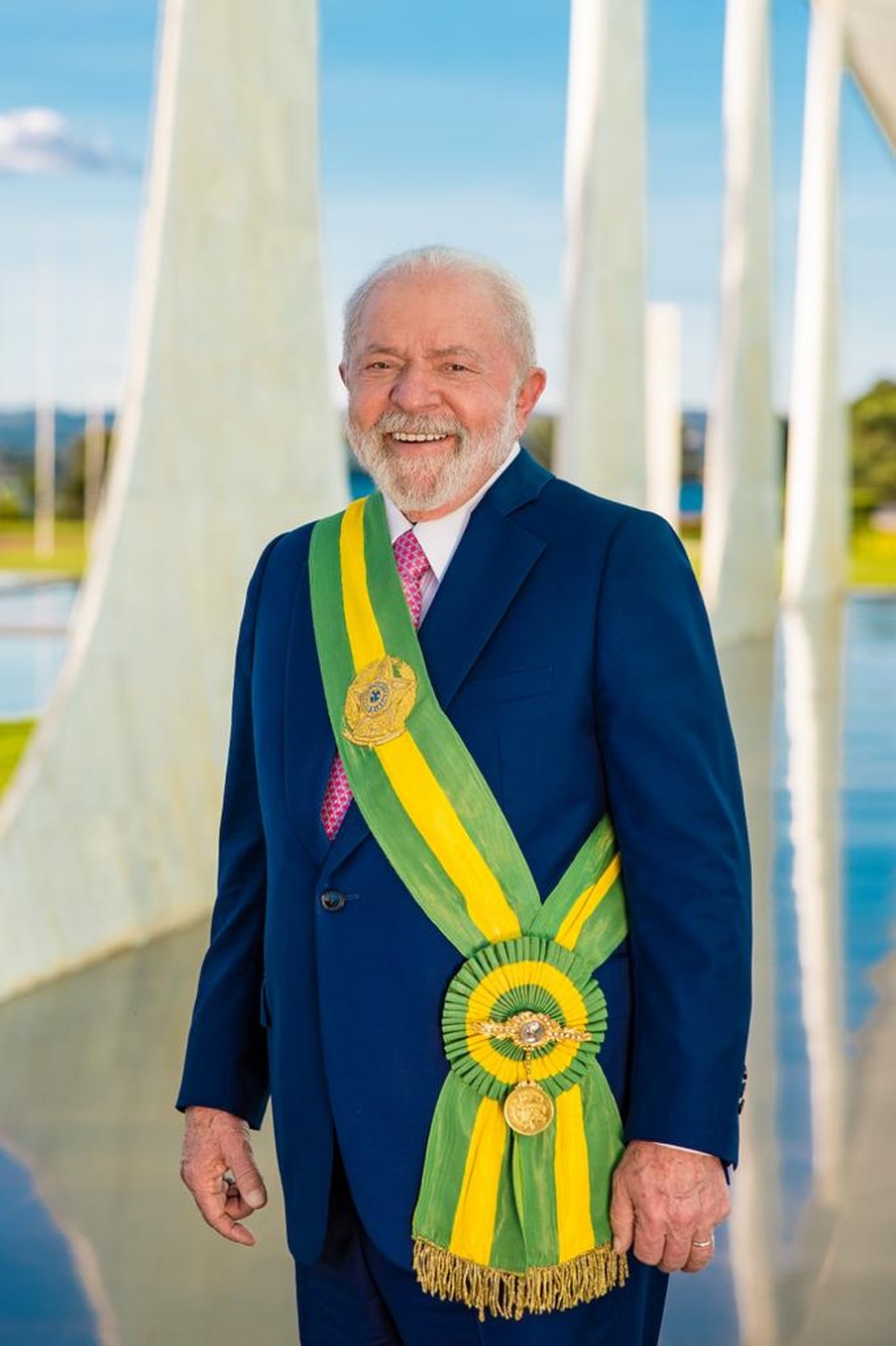 A foto oficial do Lula 3