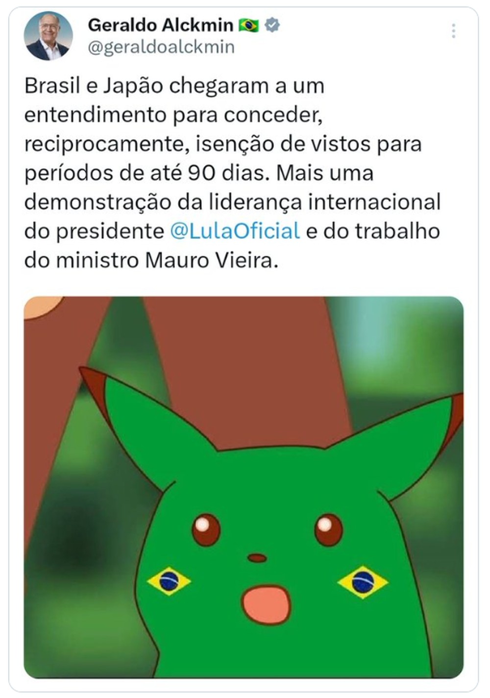 De Dragon Ball Z a Pikachu surpreso: para sair da 'bolha', Alckmin ...