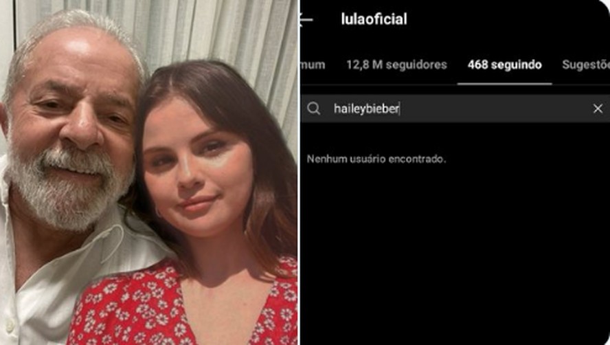 Perda de seguidores de Hailey Bieber em briga com Selena Gomez vira meme na web