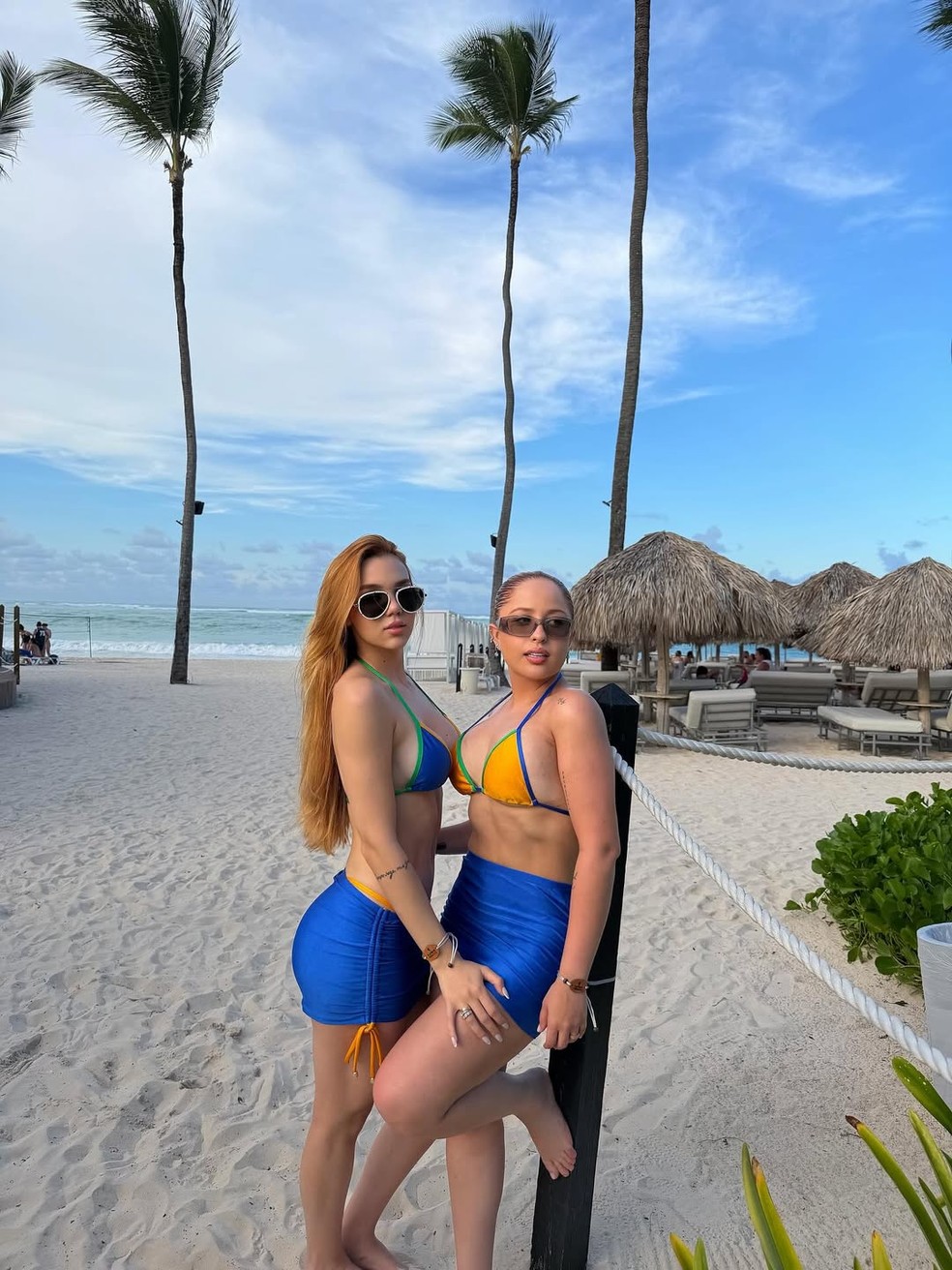 Mari Fernandez revela motivo para levar amigos na lua de mel com Júlia Ribeiro