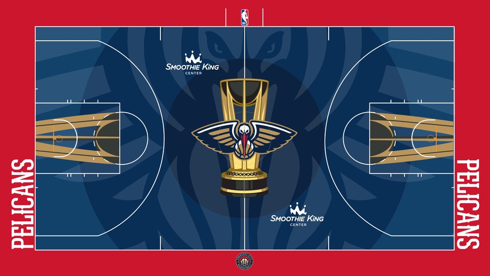 Veja o ranking das 30 quadras da Copa da NBA, do pior design para o melhor