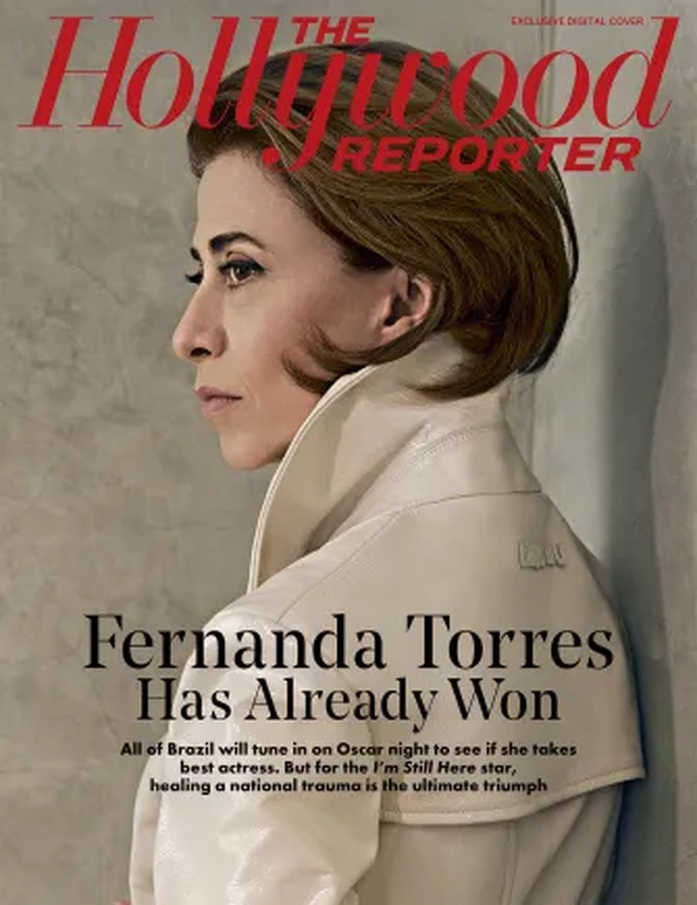 Fernanda Torres é capa da revista 'The Hollywood Reporter' e fala sobre ...