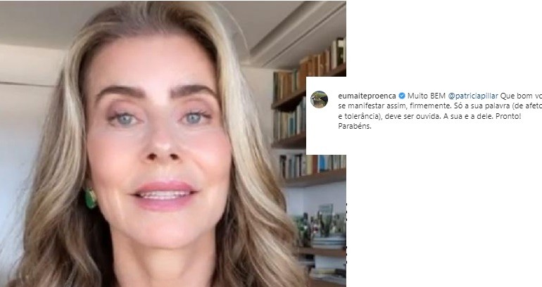 Patricia Pillar ganha apoio de atrizes após publicar carta aberta