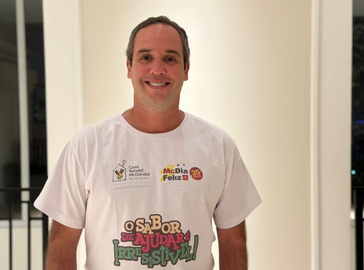 McDia Feliz, neste sábado, tem apoio do comentarista esportivo Caio Ribeiro