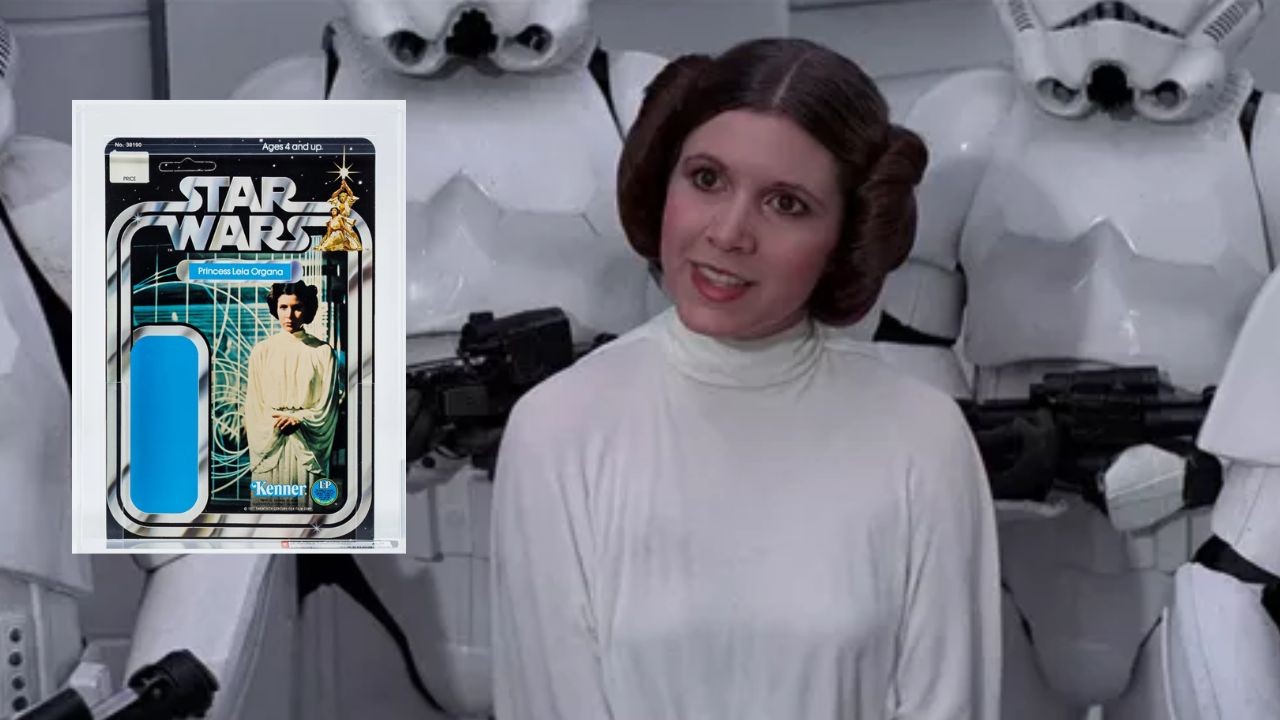 Só o papel mesmo: embalagem rara de boneca da Princesa Leia, de Star ...