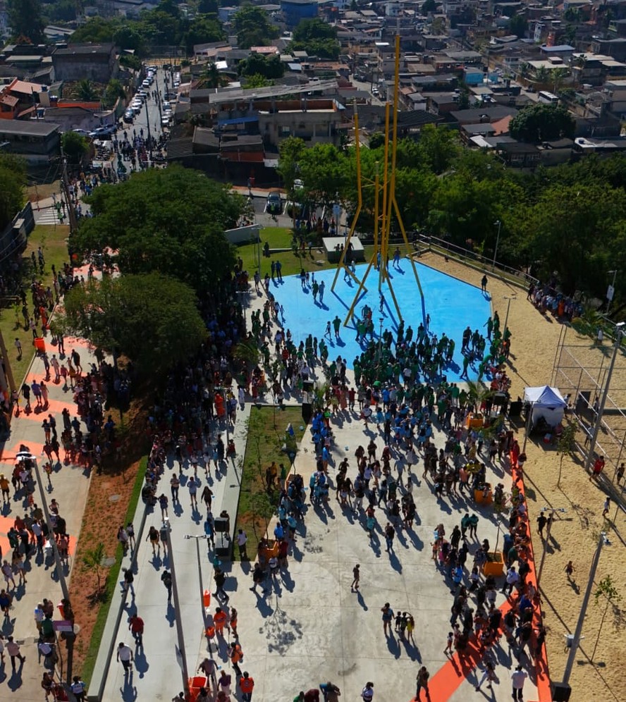 Espaço antes degradado no Complexo do Chapadão dá lugar ao Parque ...