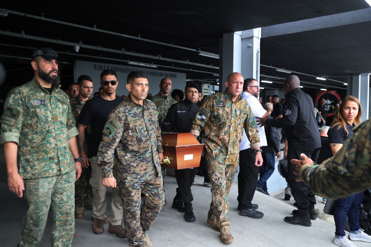 Policial do Bope é sepultado com homenagens; 'Resposta será dada à altura e dentro da legalidade ...
