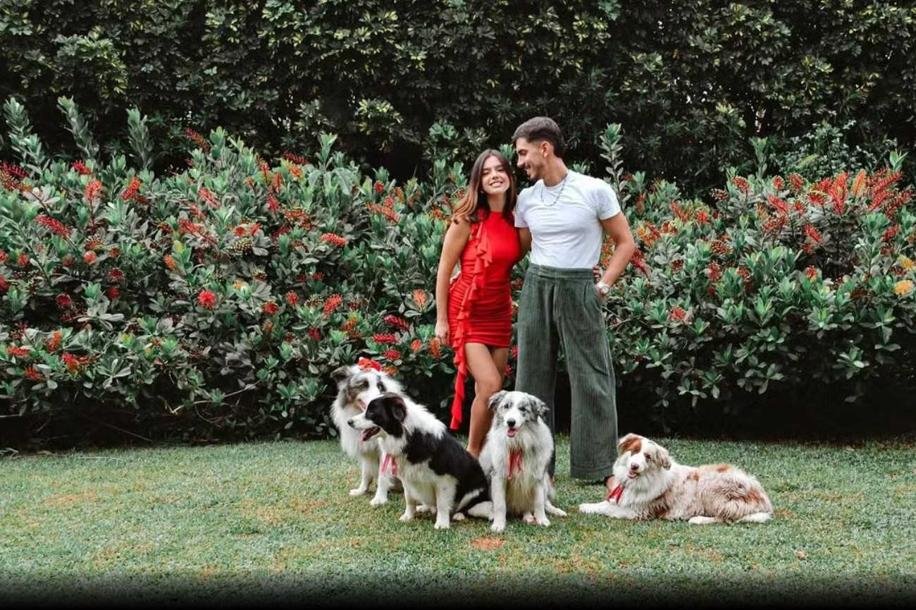 Giovanna Lancellotti e Gabriel David mostram detalhes de mansão no Rio ...