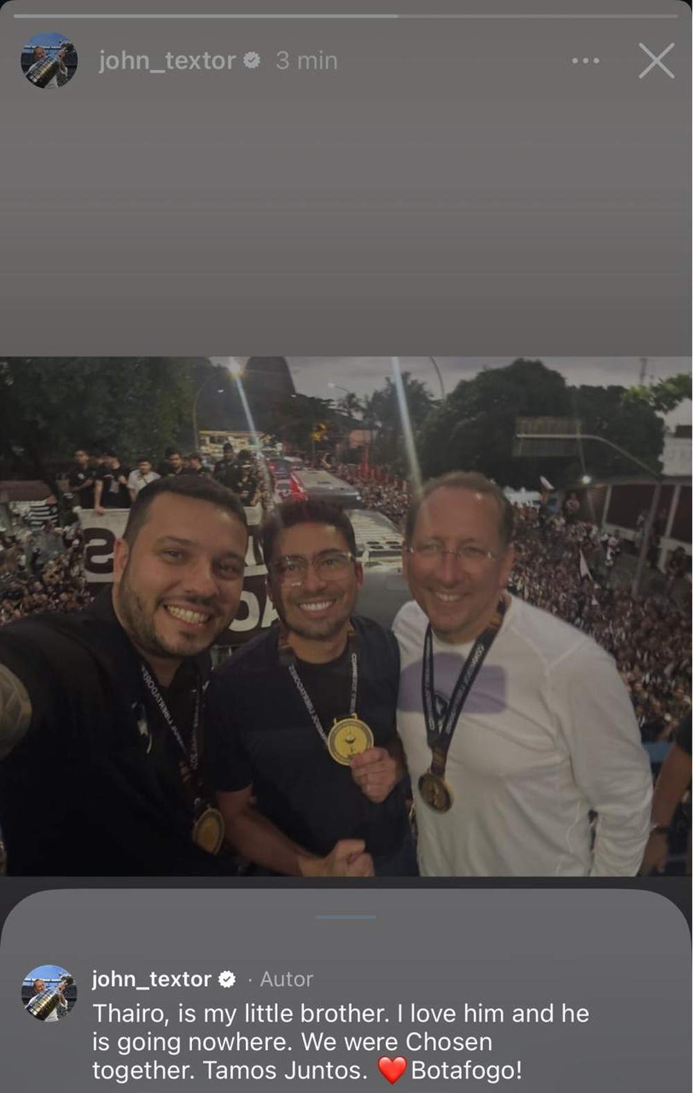 Bastidores: John Textor tentou demitir Thairo Arruda do Botafogo, mas ...