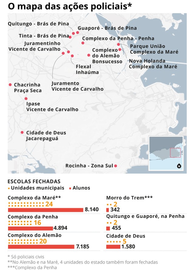 Tentativas de expansão territorial do Comando Vermelho motivaram ...