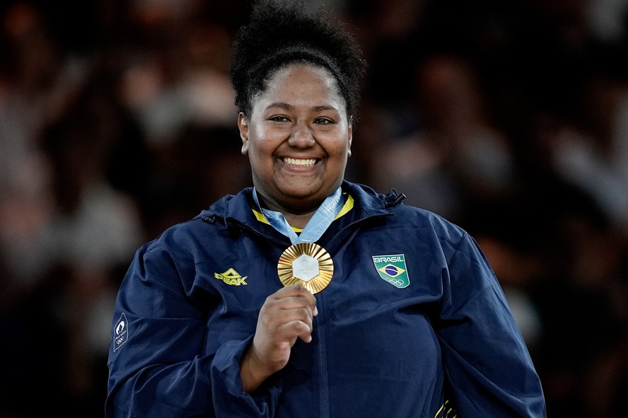 Beatriz Souza é a 10ª campeã olímpica da história do Brasil, em ...