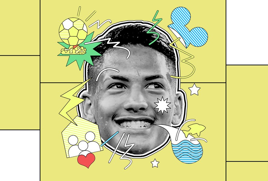 Ângelo, que já despertou interesse do Flamengo, fala sobre família e ...