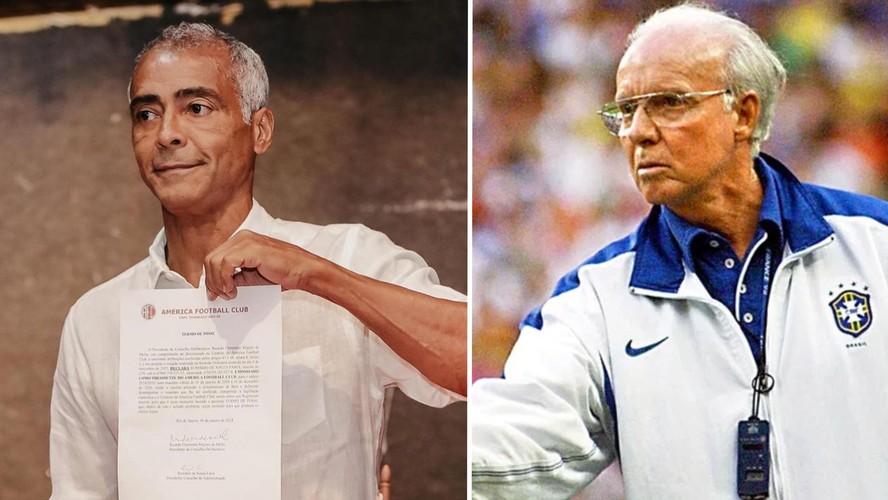 Romário toma posse no America e fala sobre legado de Zagallo: 'Mesma ...