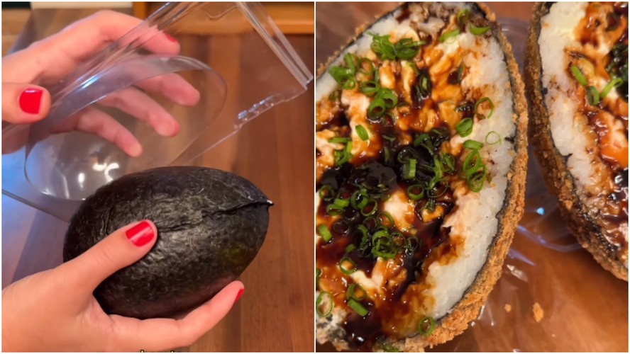 Ovo da Páscoa de sushi: influencer viraliza nas redes sociais com receita inusitada