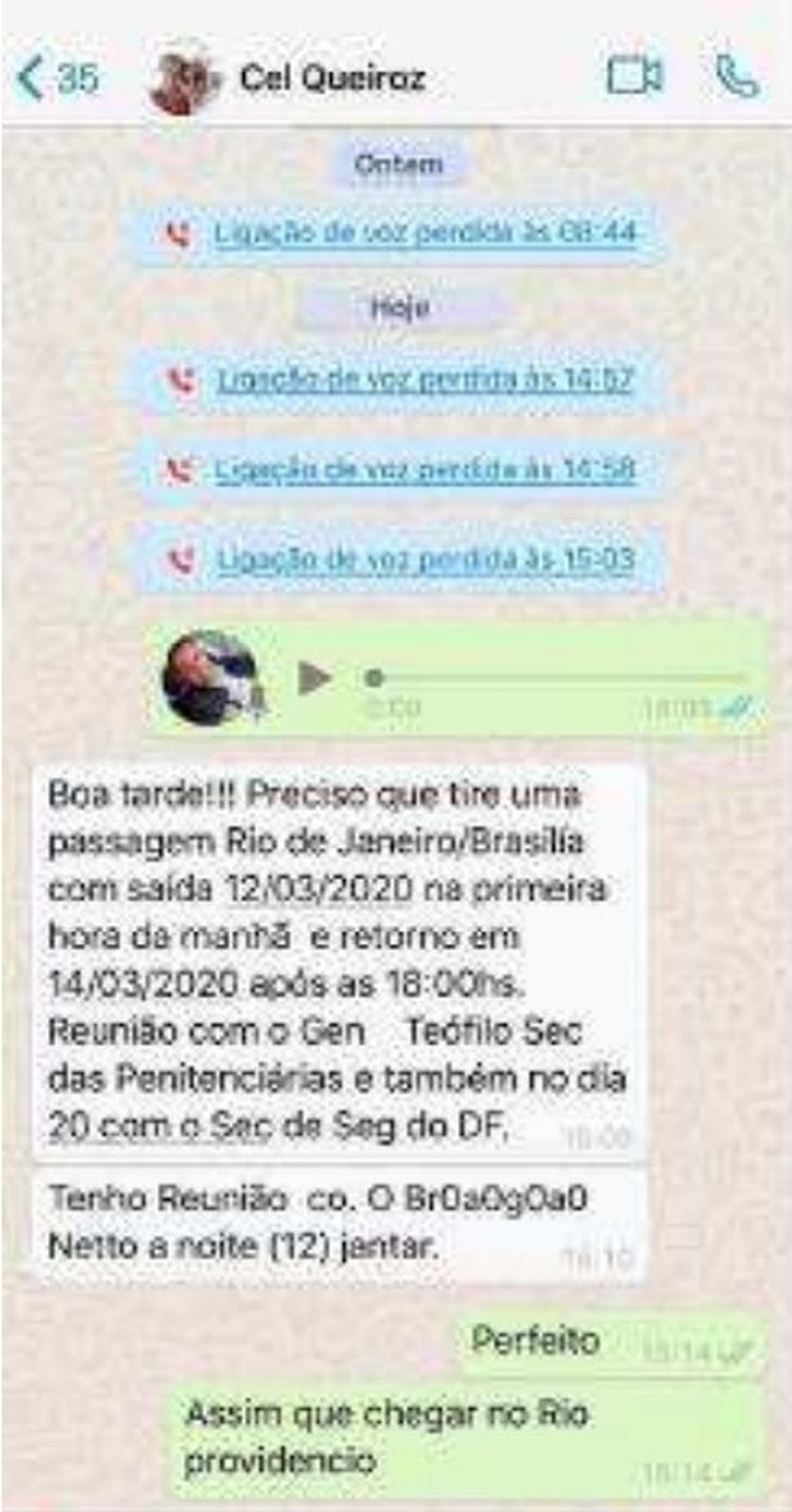 Coronel com cargo no CML recebeu pagamento para intermediar liberação ...