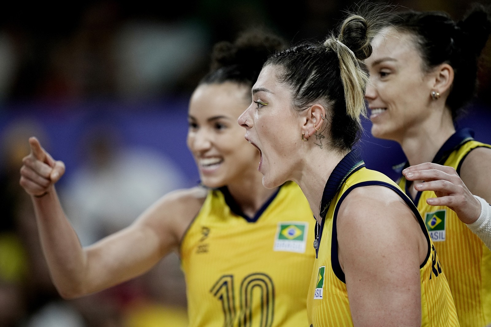 Placar de Brasil x Estados Unidos no vôlei feminino: veja pontuação ao vivo