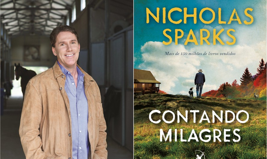 Novo romance de Nicholas Sparks, autor best-seller, chega ao Brasil em ...