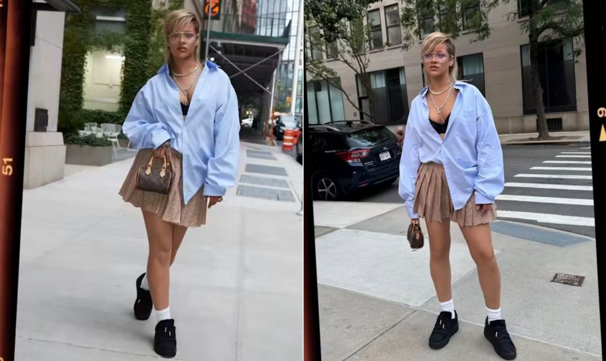 Queridinhos de Rihanna: conheça o 'sidecut' e o 'loiro manteiga', corte ...