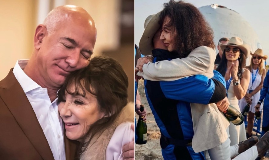 'Tivemos muita sorte de estar na vida dela': Jeff Bezos homenageia mãe ...