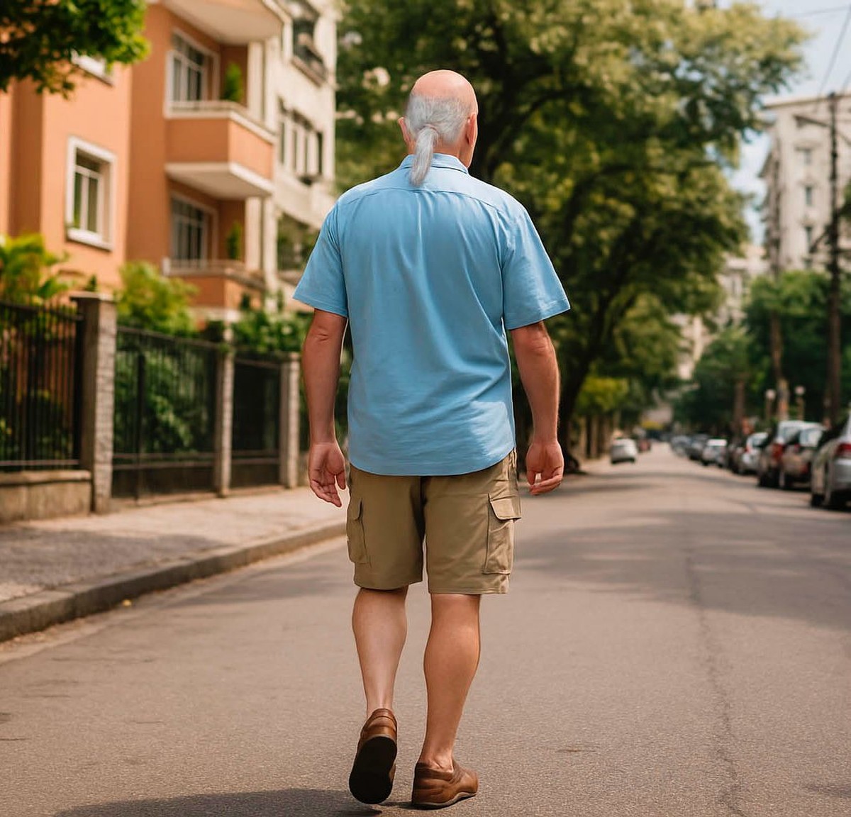 O calvo cabeludo é um herói