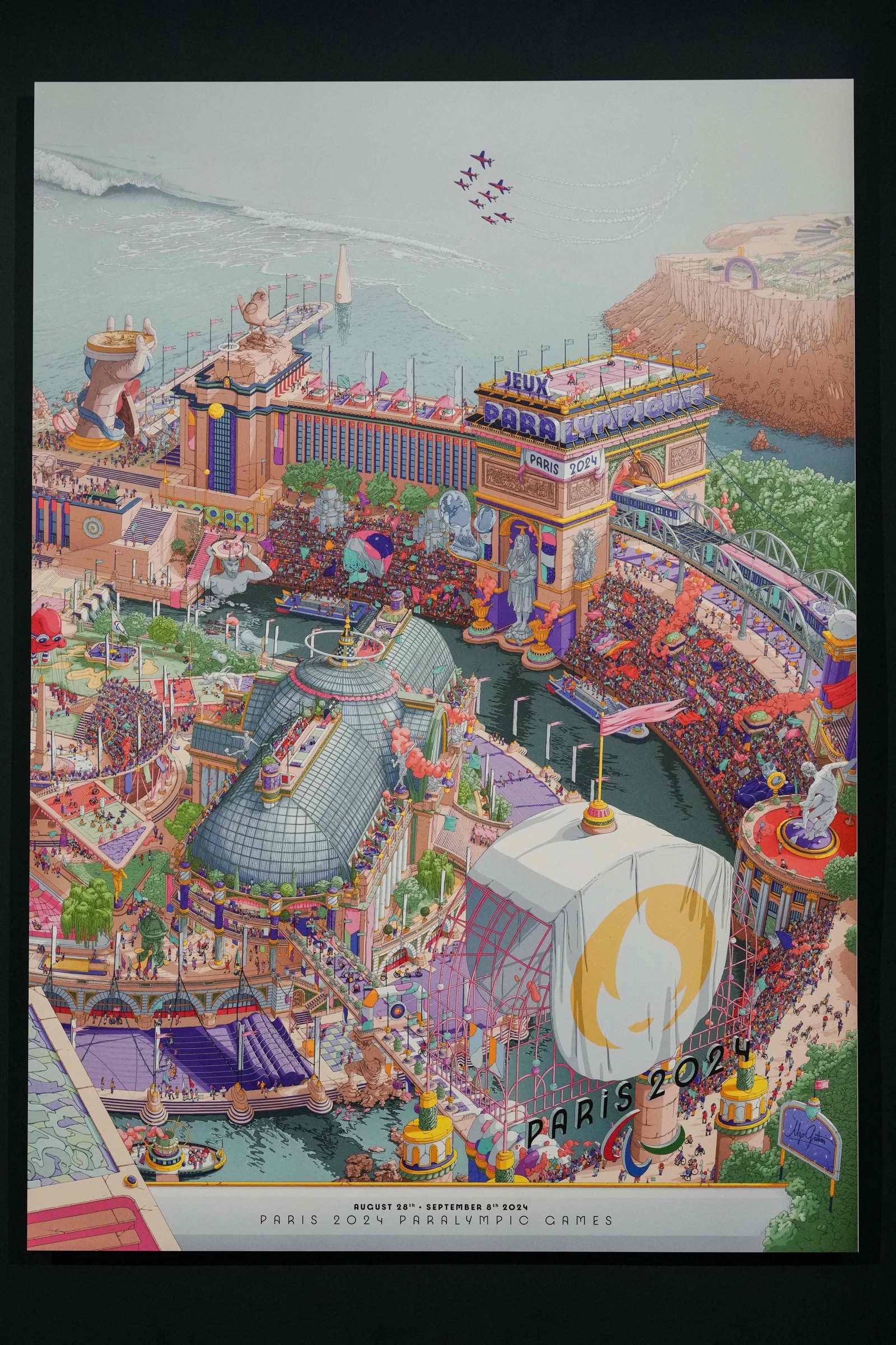 Inspirado em 'Onde Está Wally?', pôster oficial das Olimpíadas de Paris ...