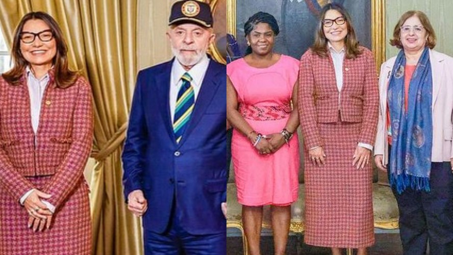 Roupa de Janja é comparada à toalha de mesa e fãs defendem look ...