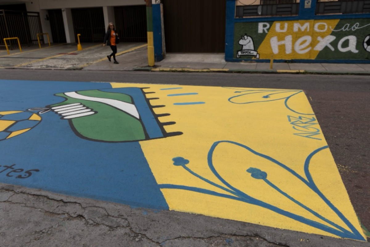 Veja as ruas pelo Brasil que estão em clima de Copa do Mundo