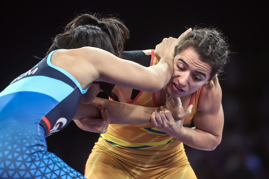 Giullia Penalber na disputa pelo bronze no Wrestling: onde assistir e ...