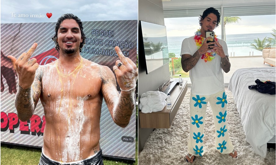 Depois de ganhar 'ovada', Gabriel Medina comemora os 30 anos com ...