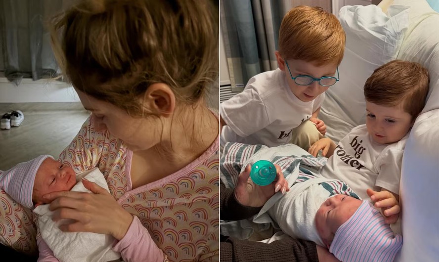 Meghan Trainor anuncia nascimento da filha por meio de barriga de ...