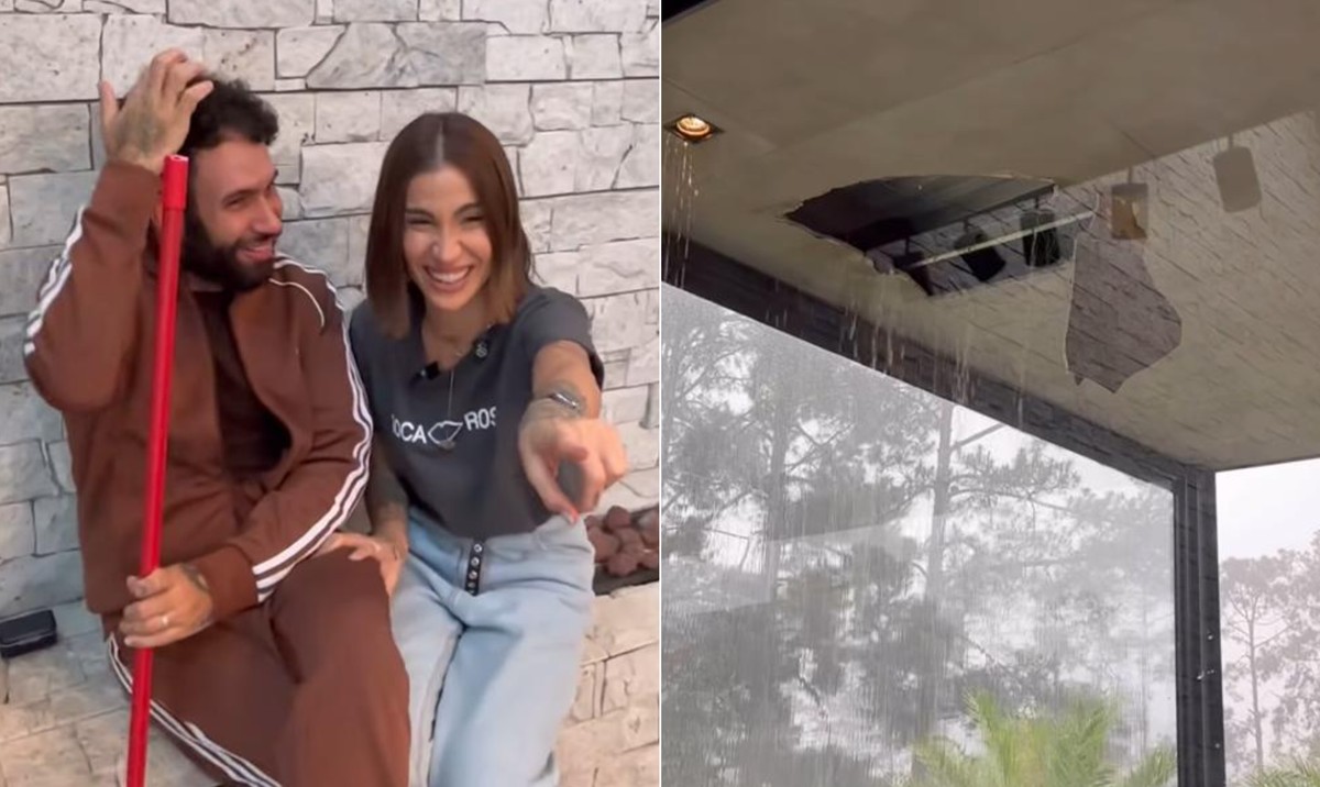 Forro do teto de mansão de Bianca Andrade desaba durante evento com ...