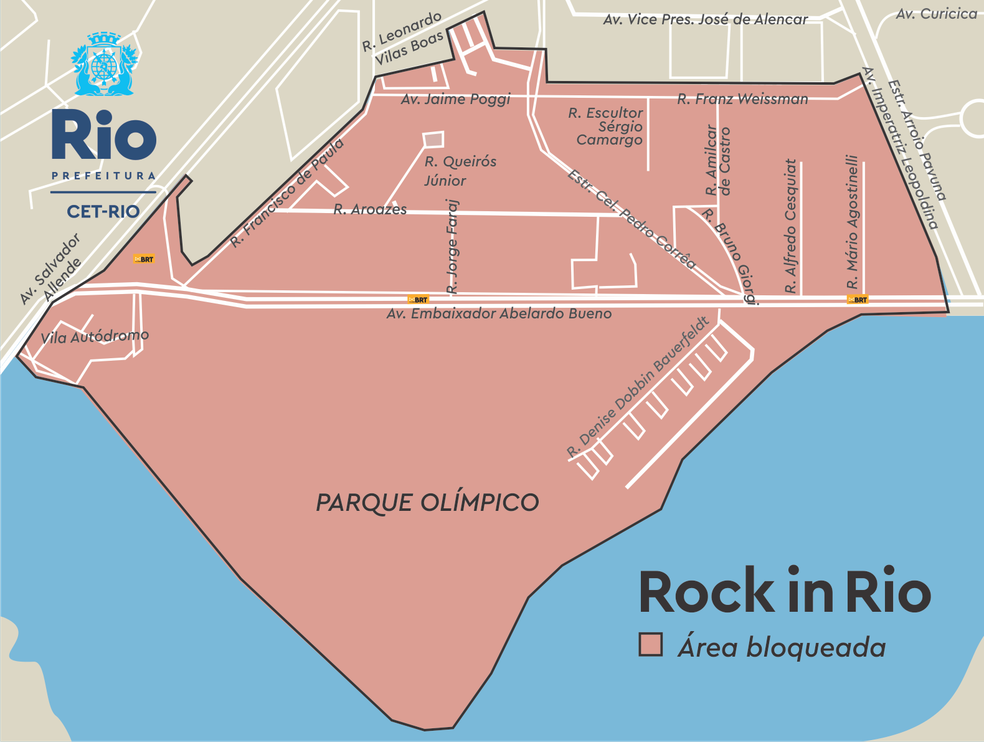 Rock in Rio: prefeitura abre credenciamento de veículos de moradores no ...