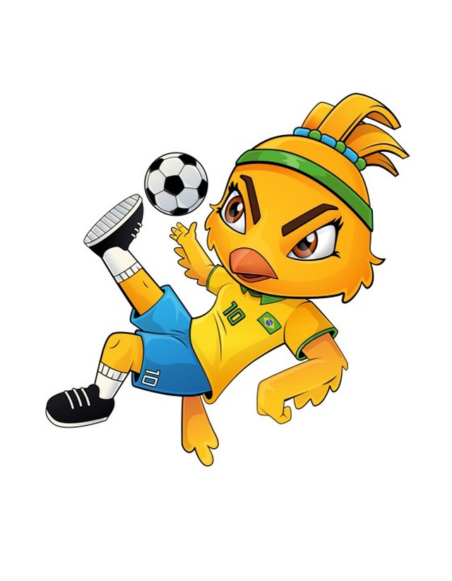 Publicitário cria mascote para a seleção brasileira feminina: Canarinha ...