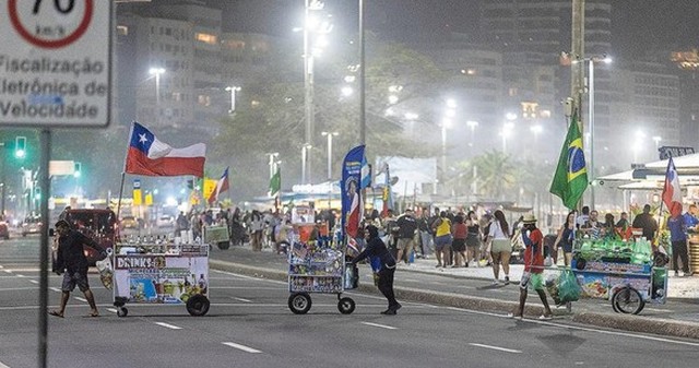Da caipirinha ao pisco: onda chilena invade a orla de Copacabana e ...