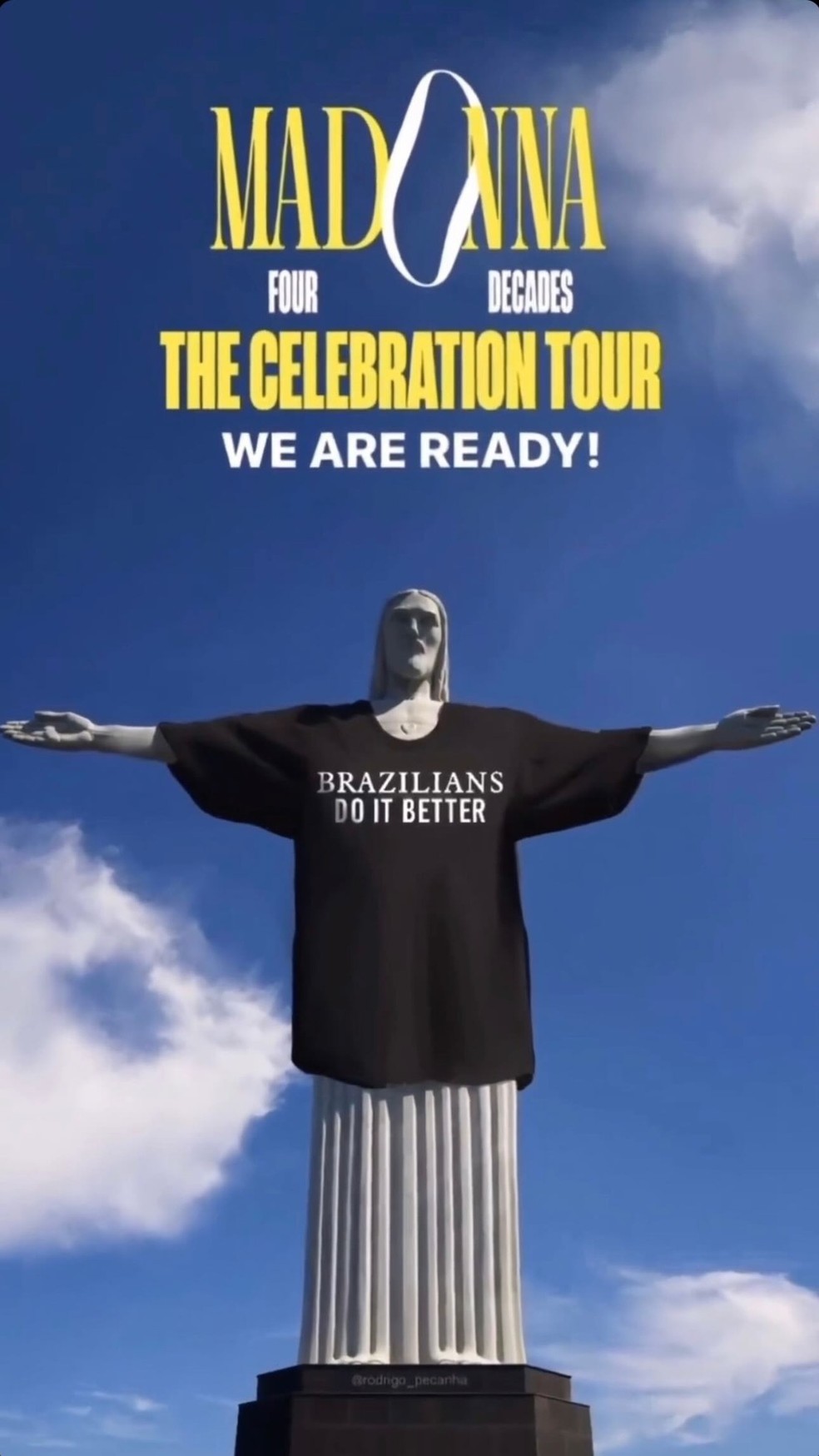 Madonna compartilha memes brasileiros: 'Brazilians do it better'