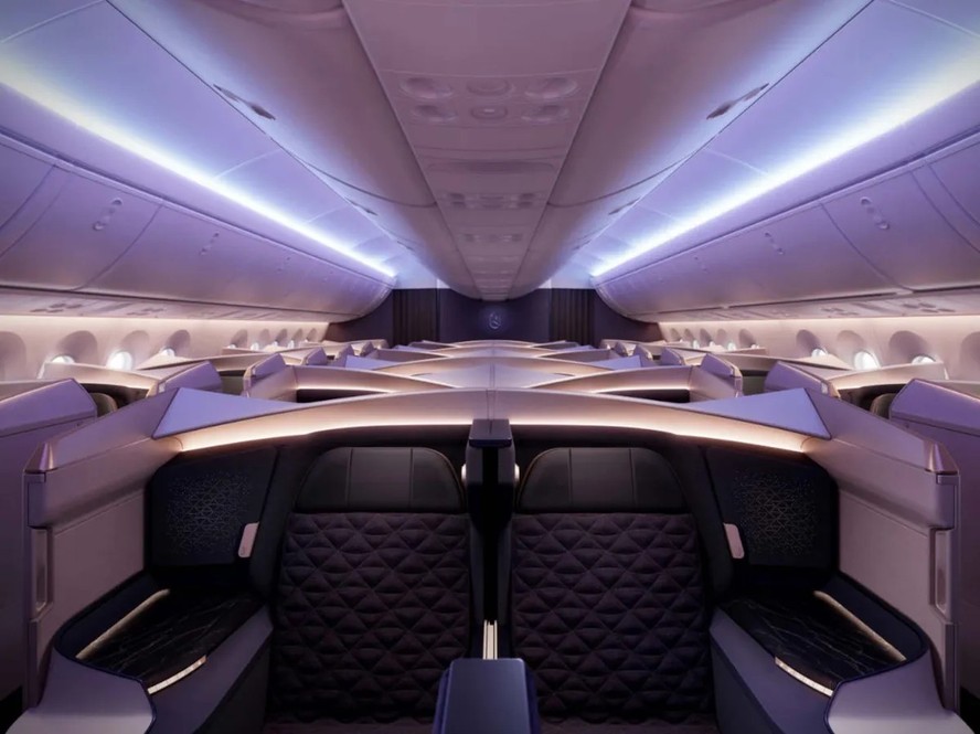 Para competir com Emirates e Qatar Airways, Riyadh Air lança nova ...